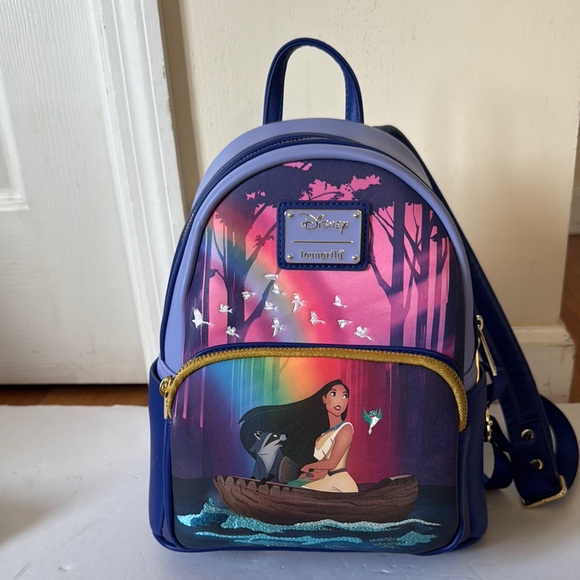 disney loungefly | Bags | Disney Loungefly Pocahontas Just Around The ...